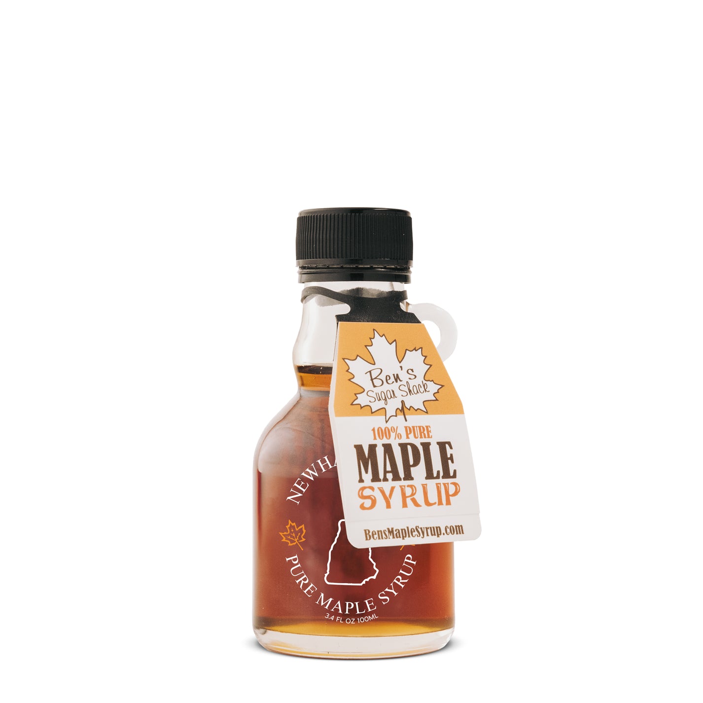 Pure Maple Syrup - New Hampshire Glass Jug (Various Sizes) – Bens Maple ...