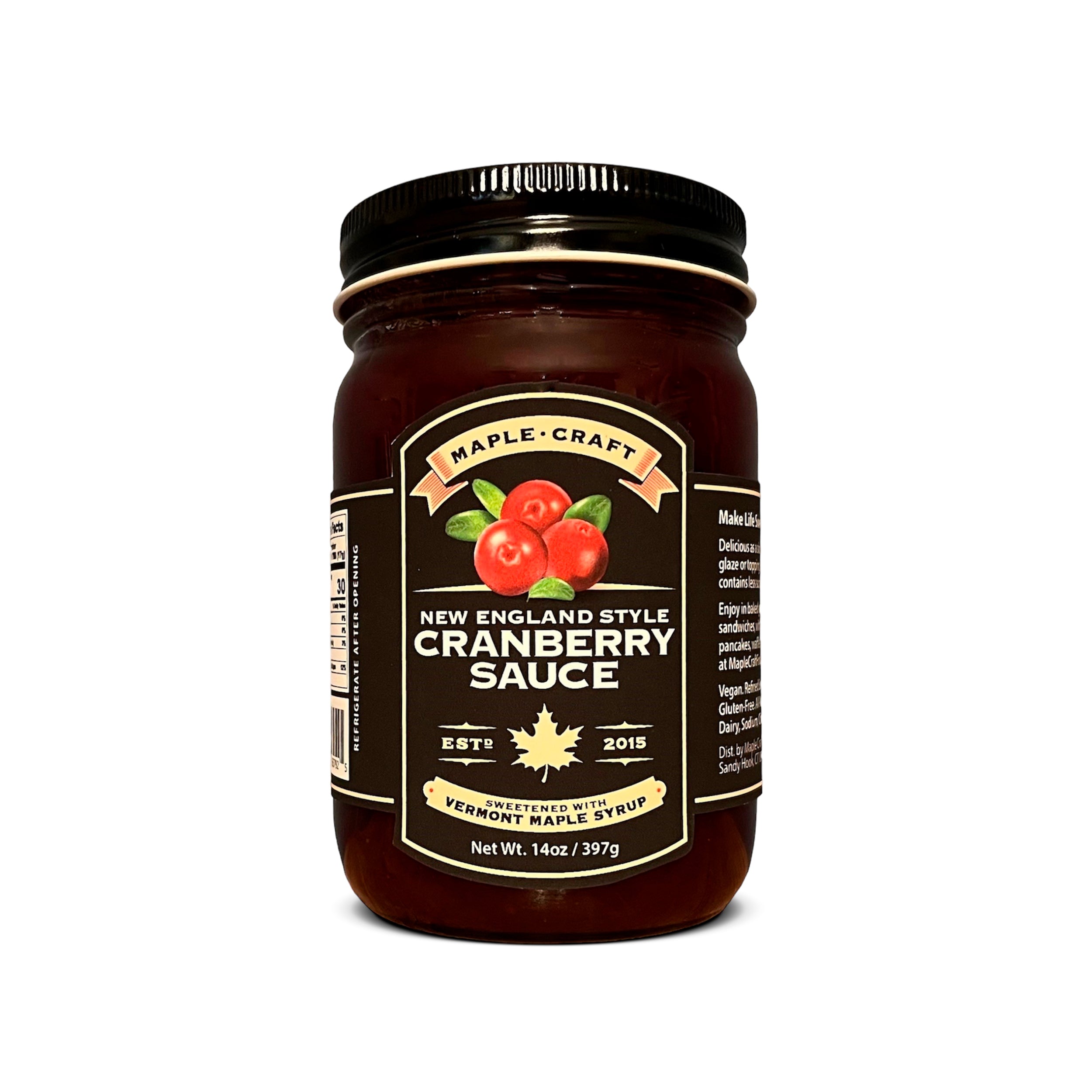 Cranberry Sauce | Maple Craft – Bens Maple Syrup